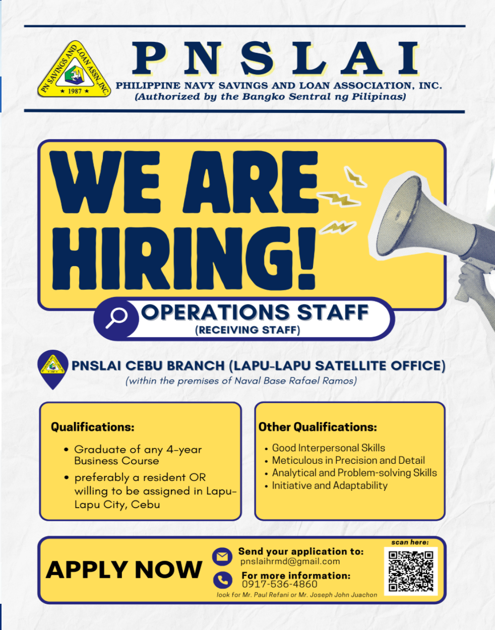 PNSLAI Official Webpage